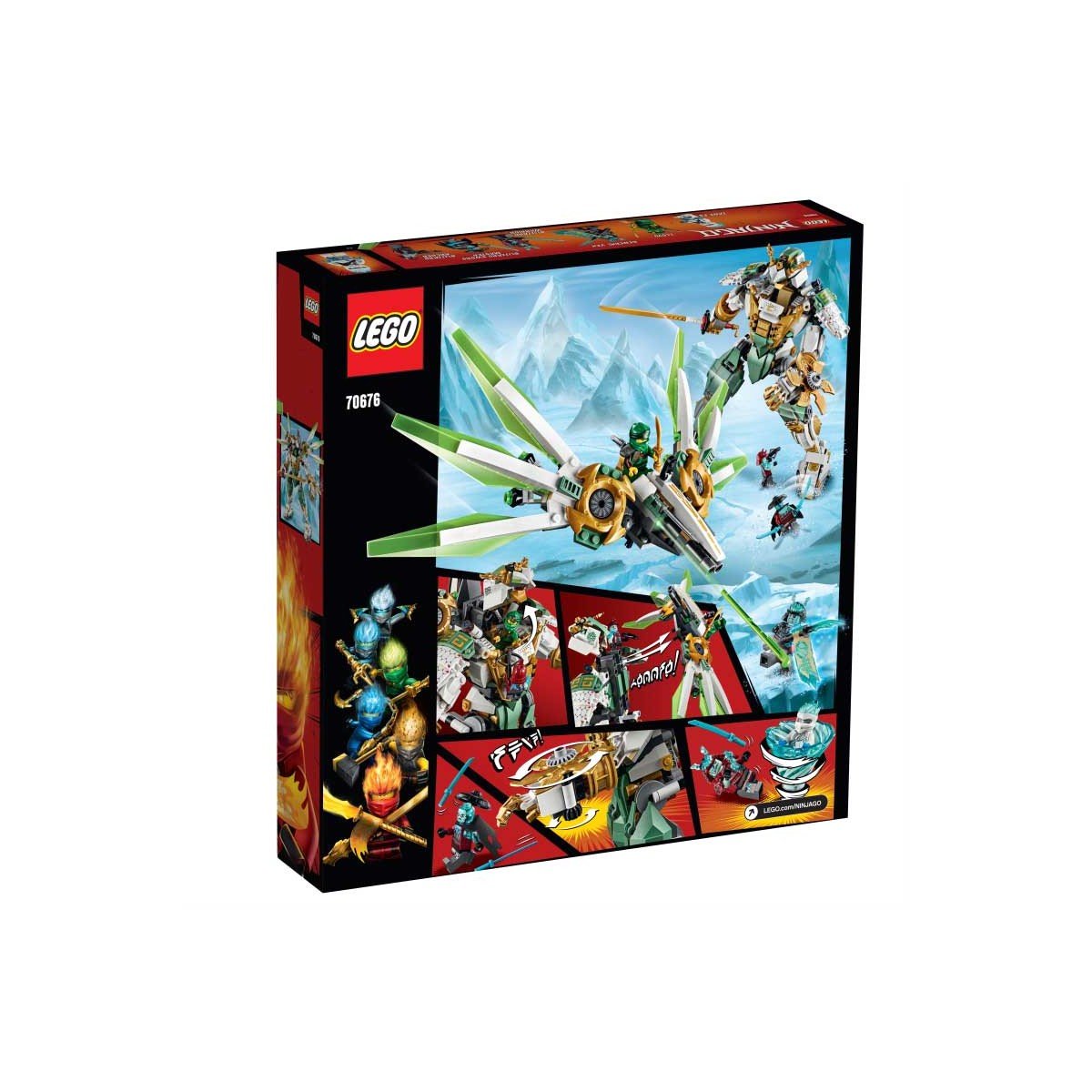Lego Ninjago Robot Samurái