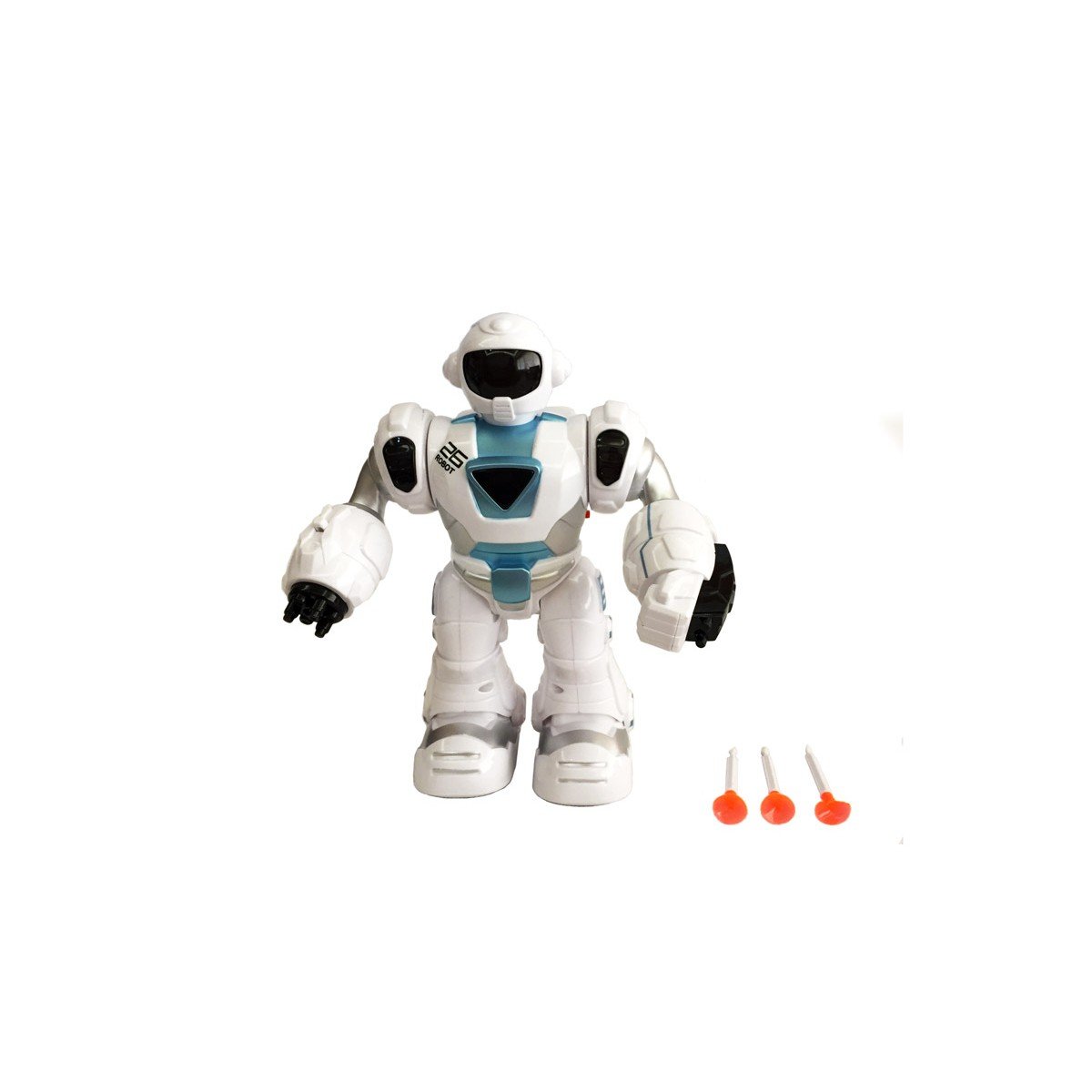 Robot Infantil Lanza Balas con Luz y Sonido