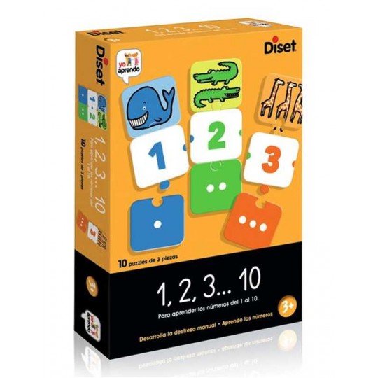Juego Educativo Aprende los Números del 1 al 10